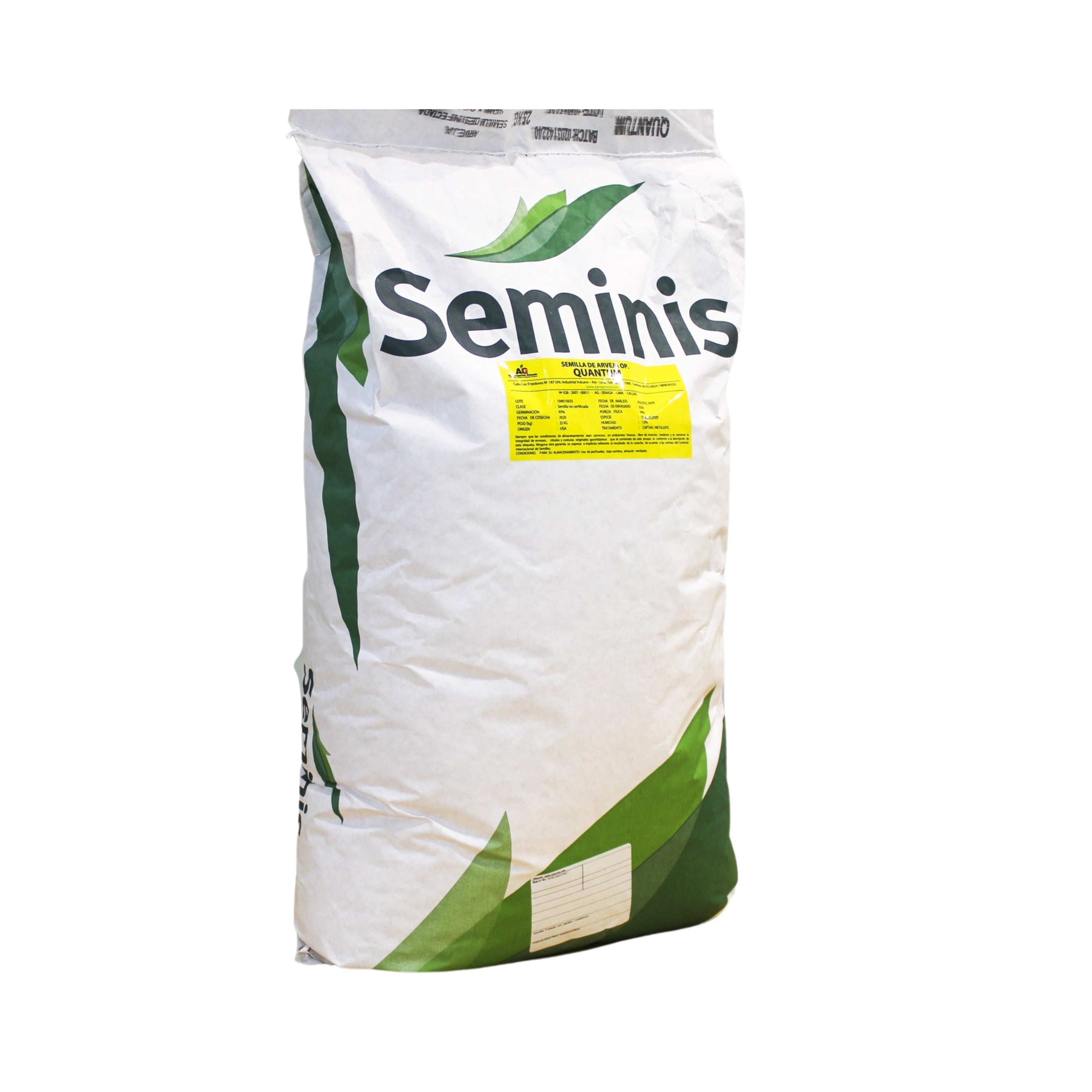 ARVEJA QUANTUM SEMINIS x 25KG – Agrotarma